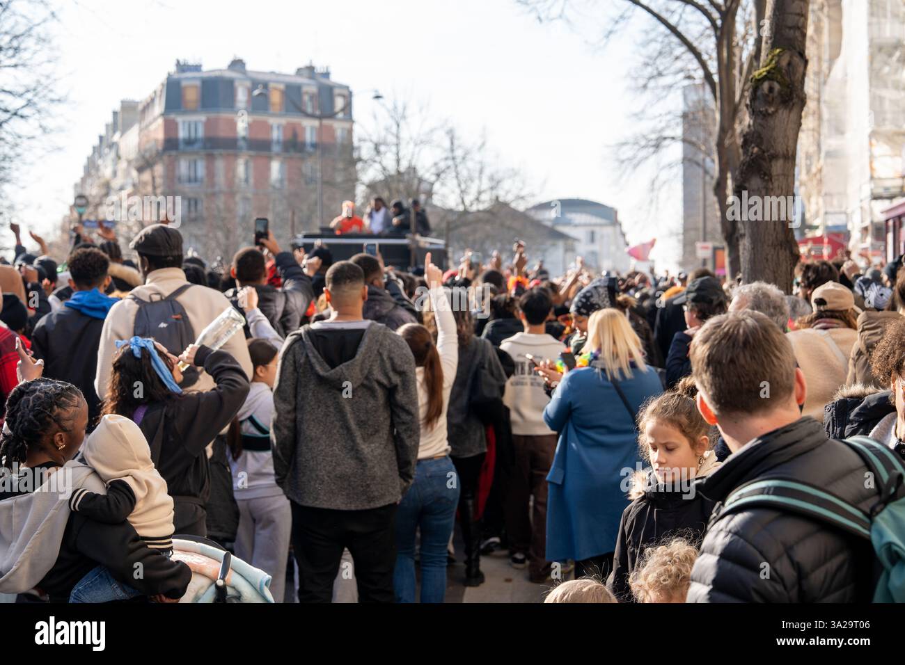 Vibrant celebration of Paris Carnival 2025 bringing together diverse ...