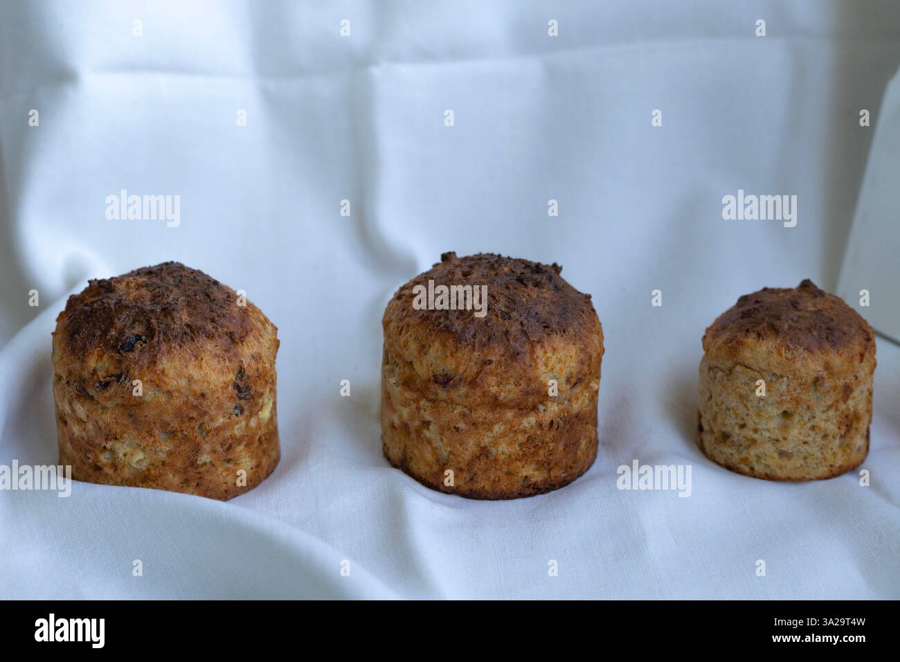 Easter cakes according to the recipe for proper nutrition Stock Photo ...