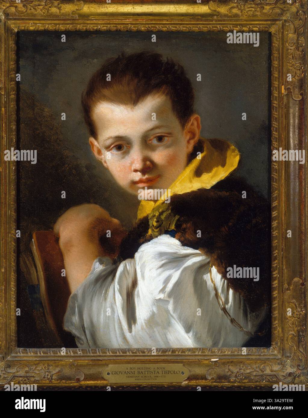 This portrait by Tiepolo from 1747-50 depicts Lorenzo Tiepolo, the ...