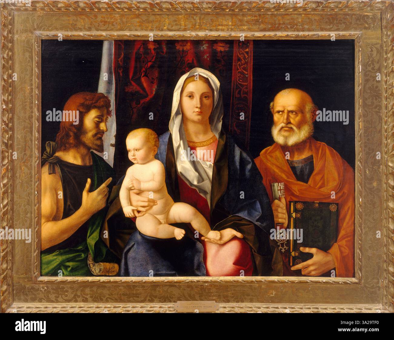This painting, by Giovanni Bellini and Vincenzo Catena, shows the ...