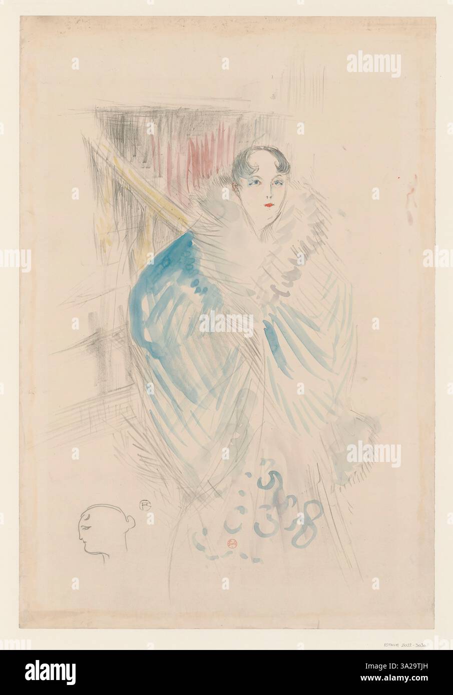 'Elsa, dite la Viennoise' is a portrait of Elsa, a famous dancer ...