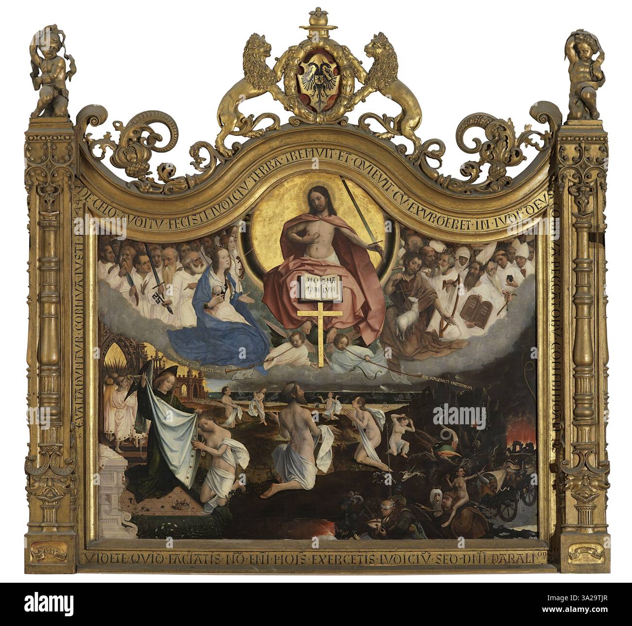 Surrounded by angels and saints Cut Out Stock Images & Pictures - Alamy