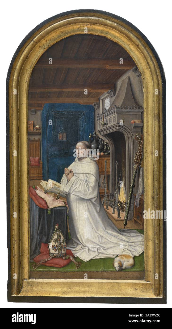 'Christiaan de Hondt, Abbot at Ten Duinen' by the Master of 1499 is a ...