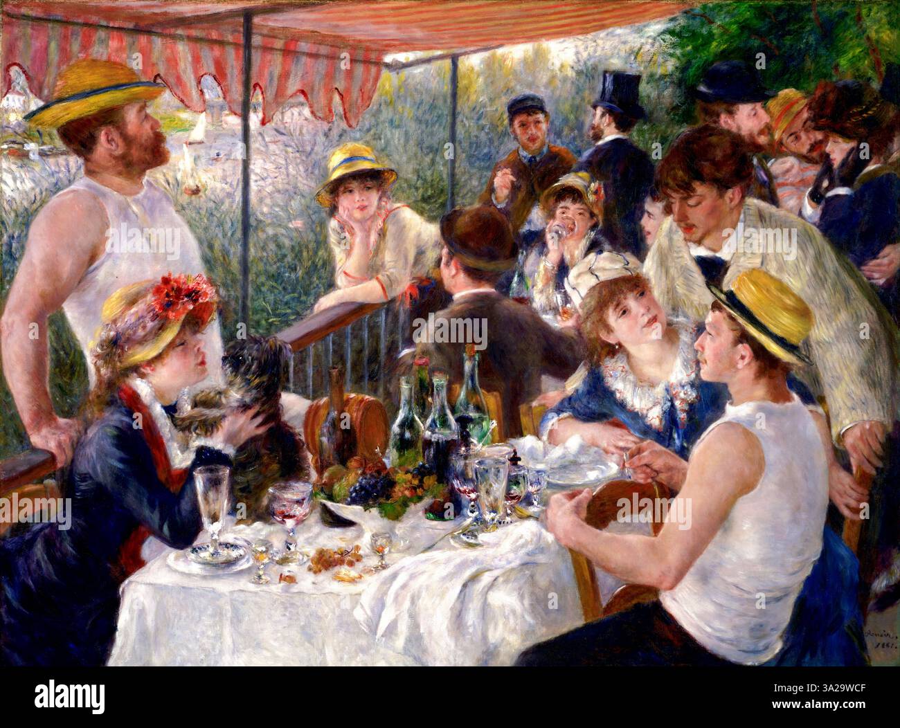 Impressionist painting restaurant hi-res stock photography and images ...