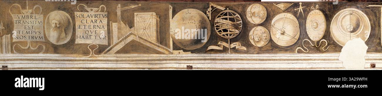 Another section of Giorgione's frieze, 'Il fregio delle Arti liberali e ...