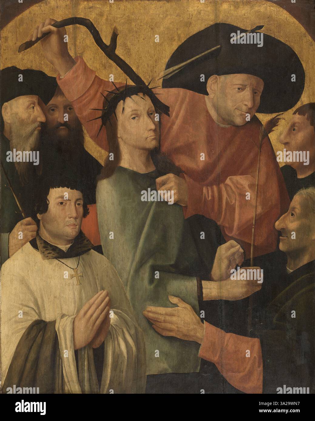 This painting by Jan van Scorel, influenced by Hieronymus Bosch ...