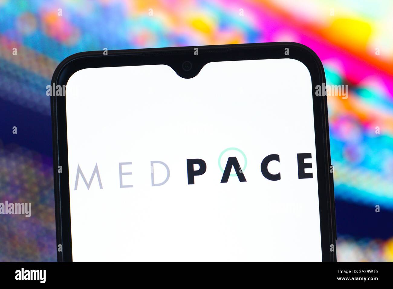 March 12, 2025, Canada: In this photo illustration, the Medpace ...