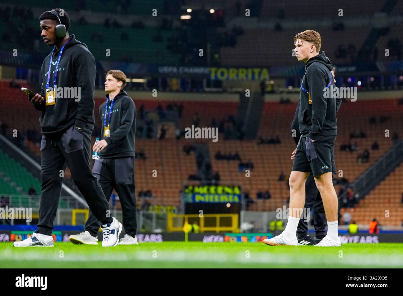 Milan, Italy. 11th Mar, 2025. Milan - Jan Plug of Feyenoord during the ...