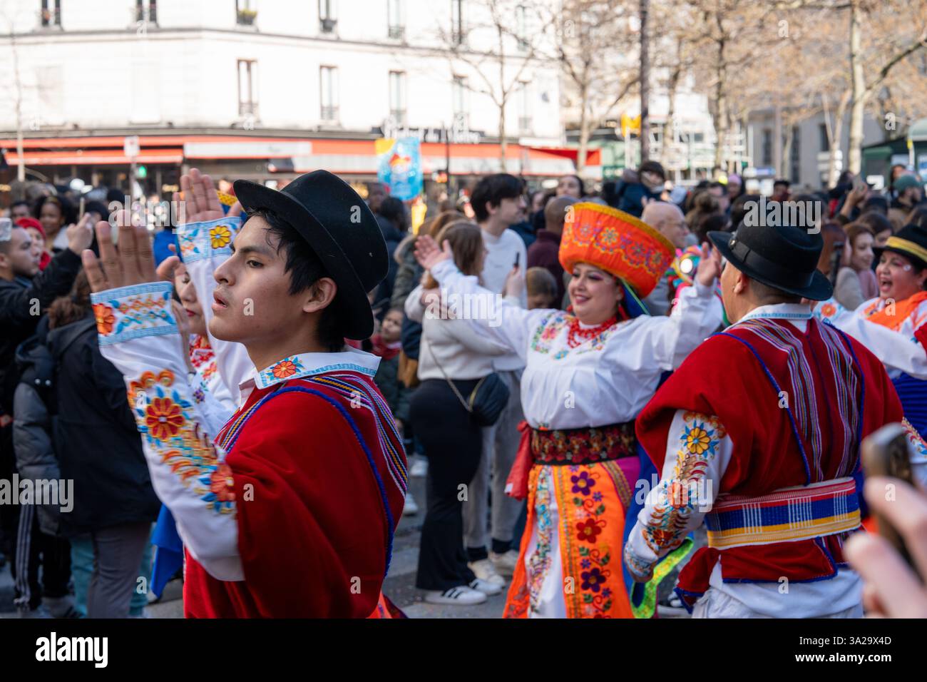 Colorful celebrations ignite Paris Carnival 2025 with vibrant costumes ...