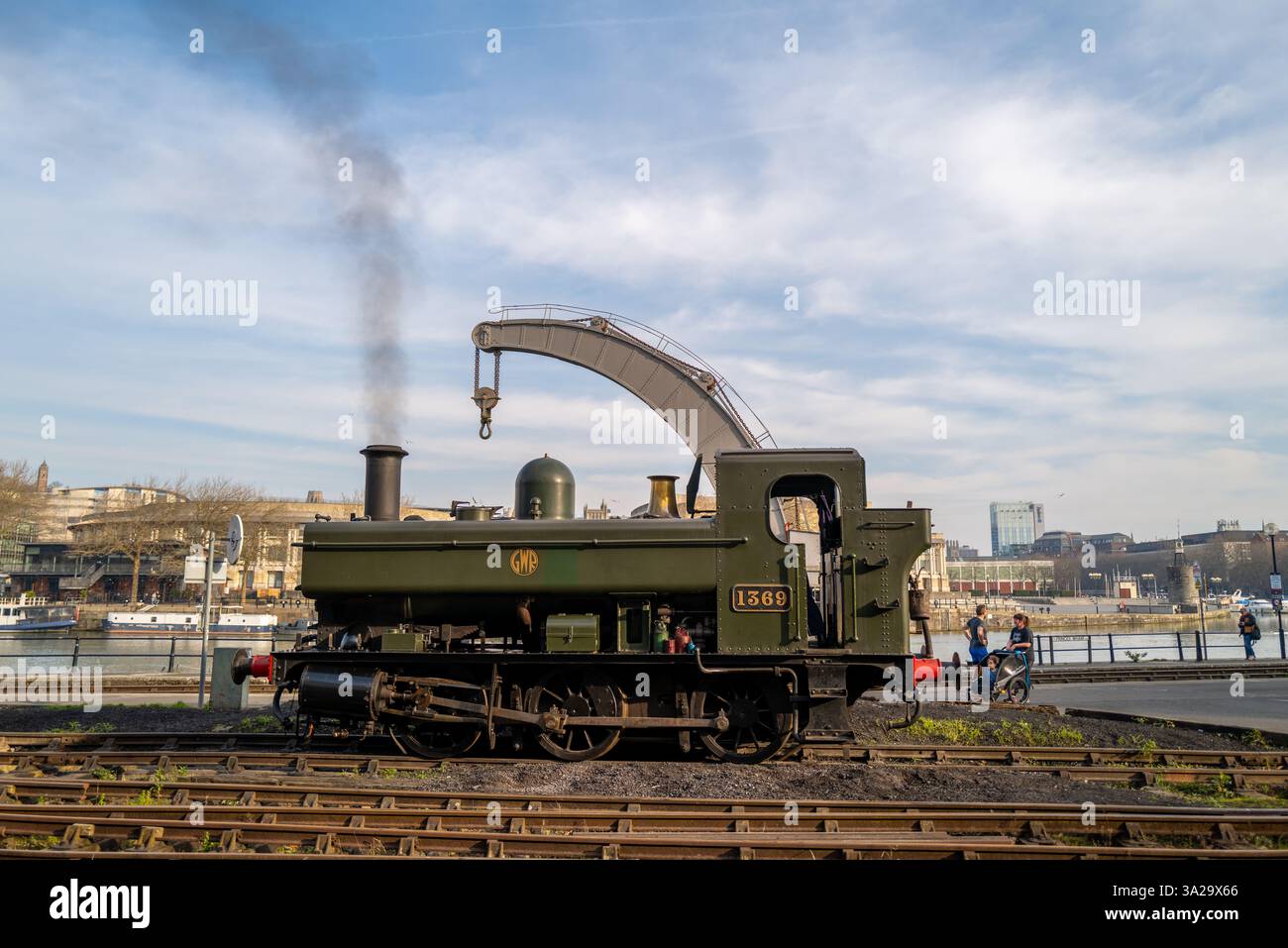 30742 steam engine photo charter at the Bristol harbour railway [ 2025 ...