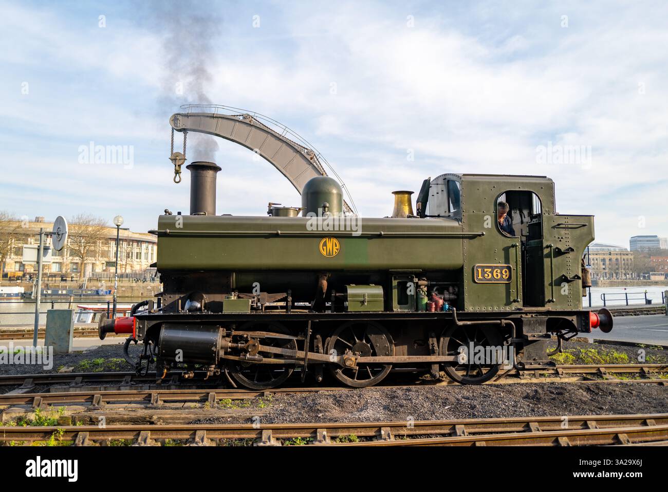 30742 steam engine photo charter at the Bristol harbour railway [ 2025 ...