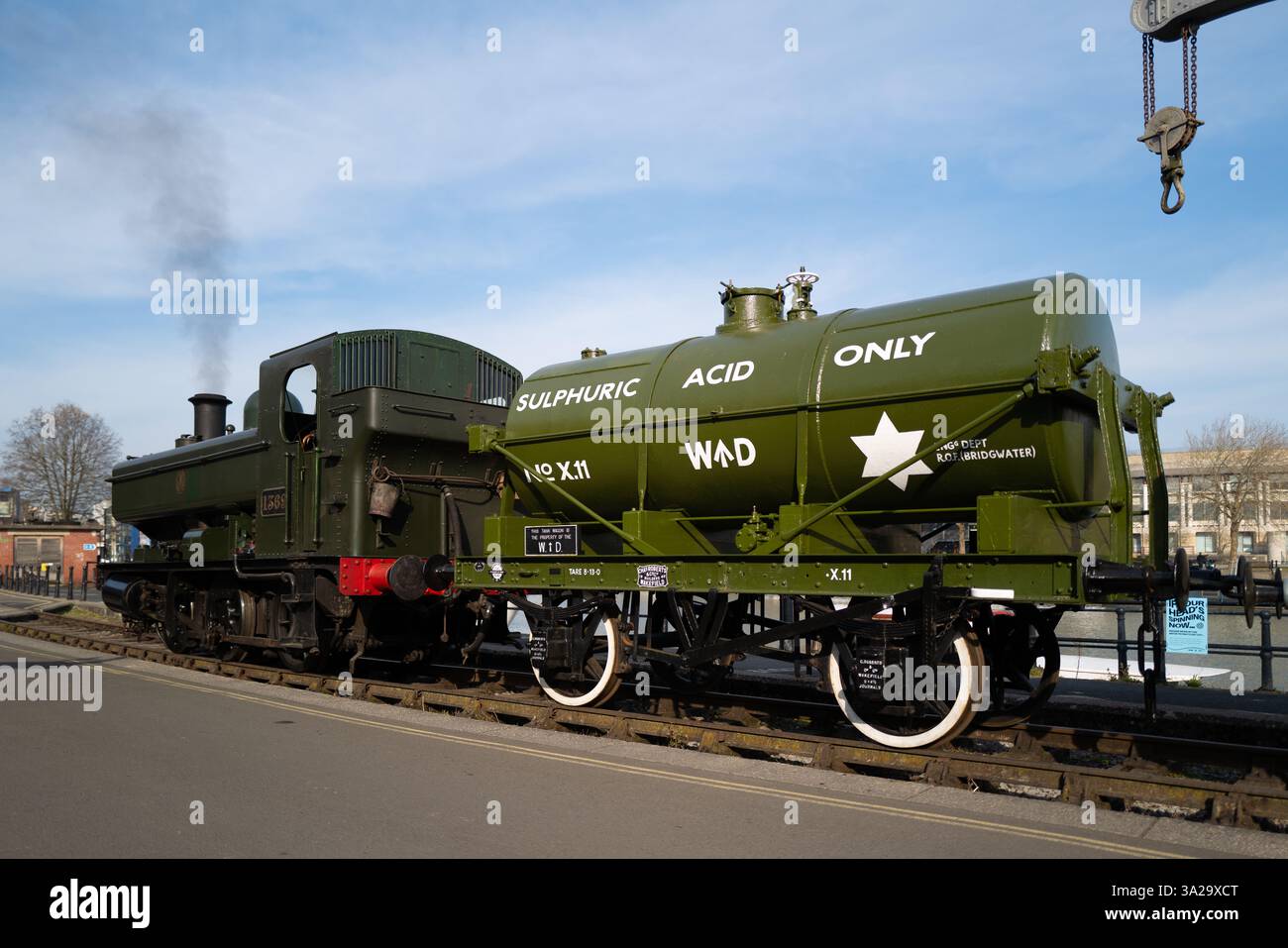 30742 steam engine photo charter at the Bristol harbour railway [ 2025 ...