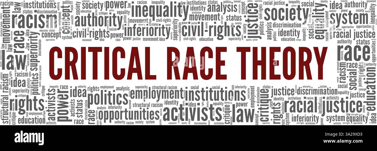 Critical race theory school Stock Vector Images - Alamy