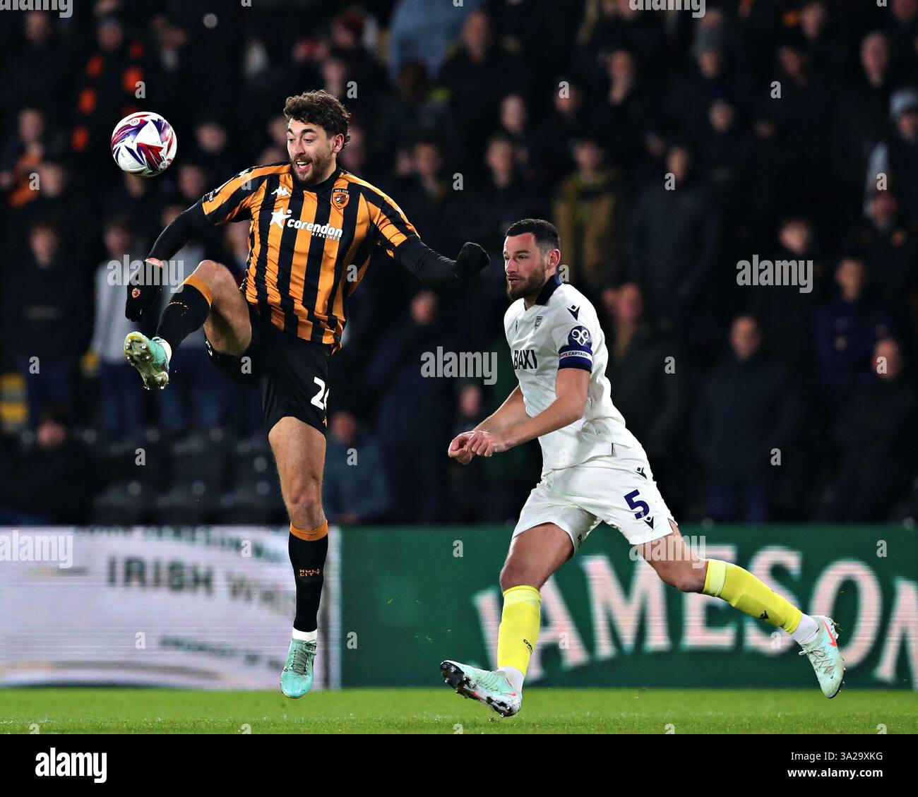 Matt Crooks of Hull City during the Sky Bet Championship match Hull ...