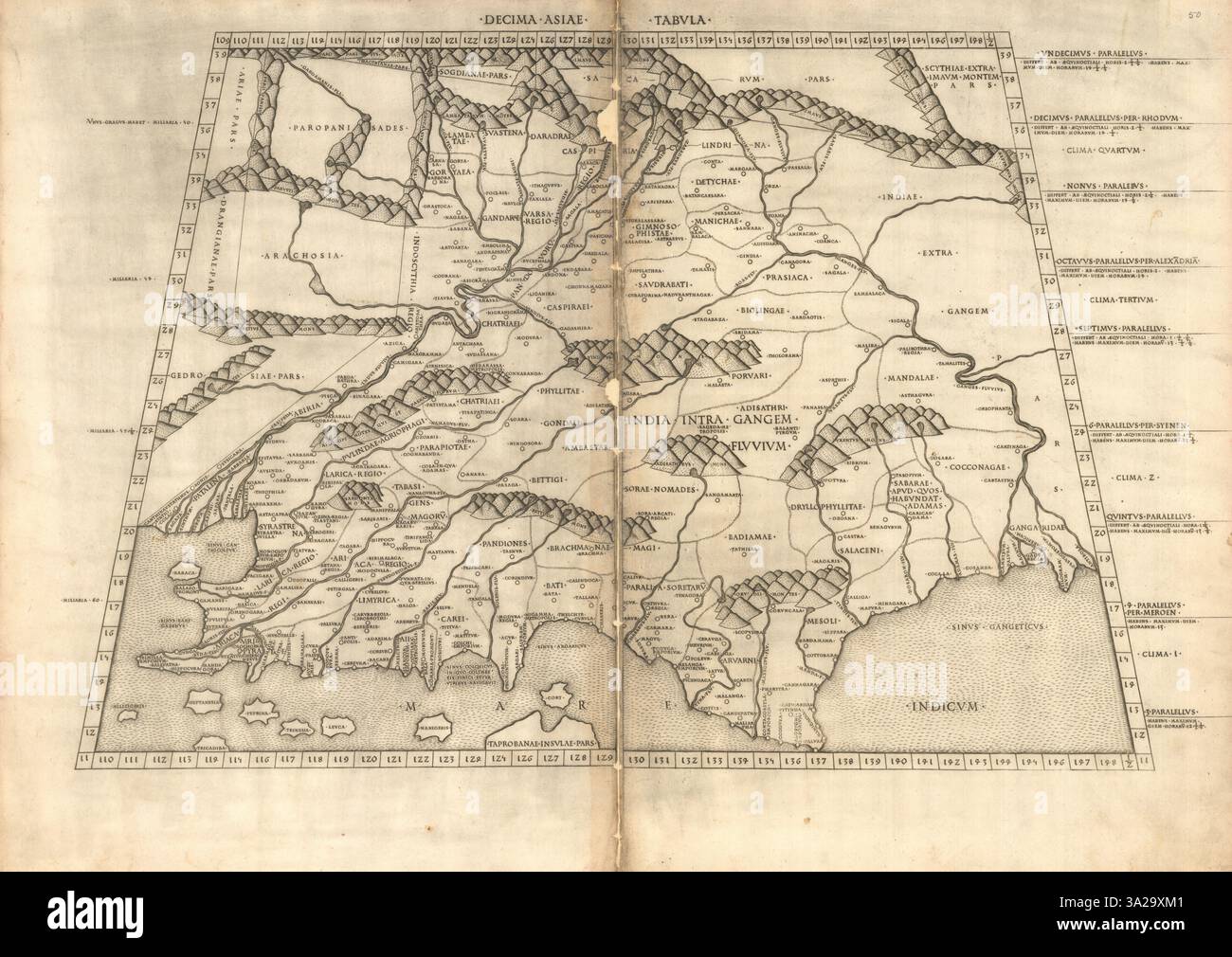 This 15th-century map by Ptolemy presents Sri Lanka, known as Taprobane ...