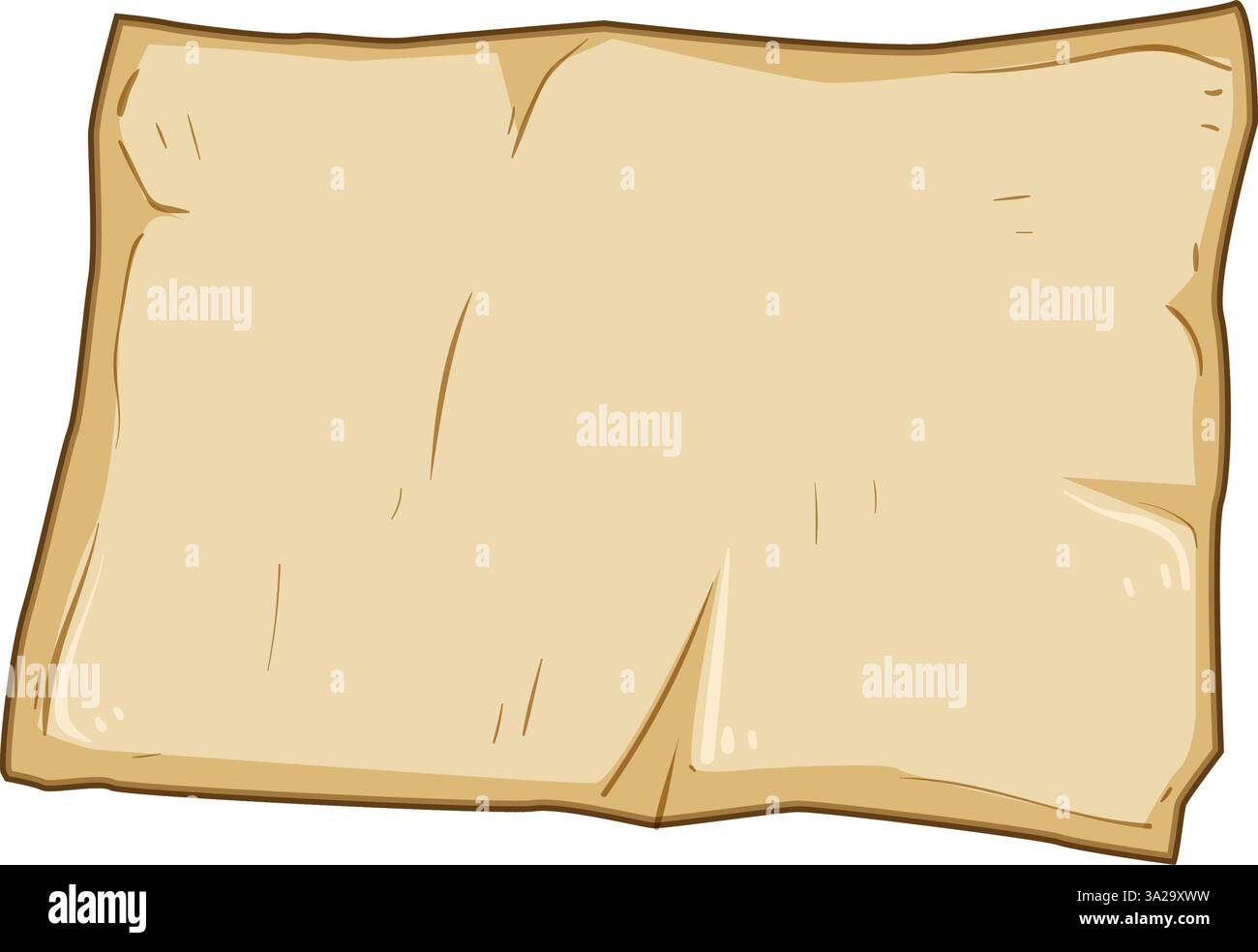 oven parchment paper cartoon vector illustration Stock Vector Image ...