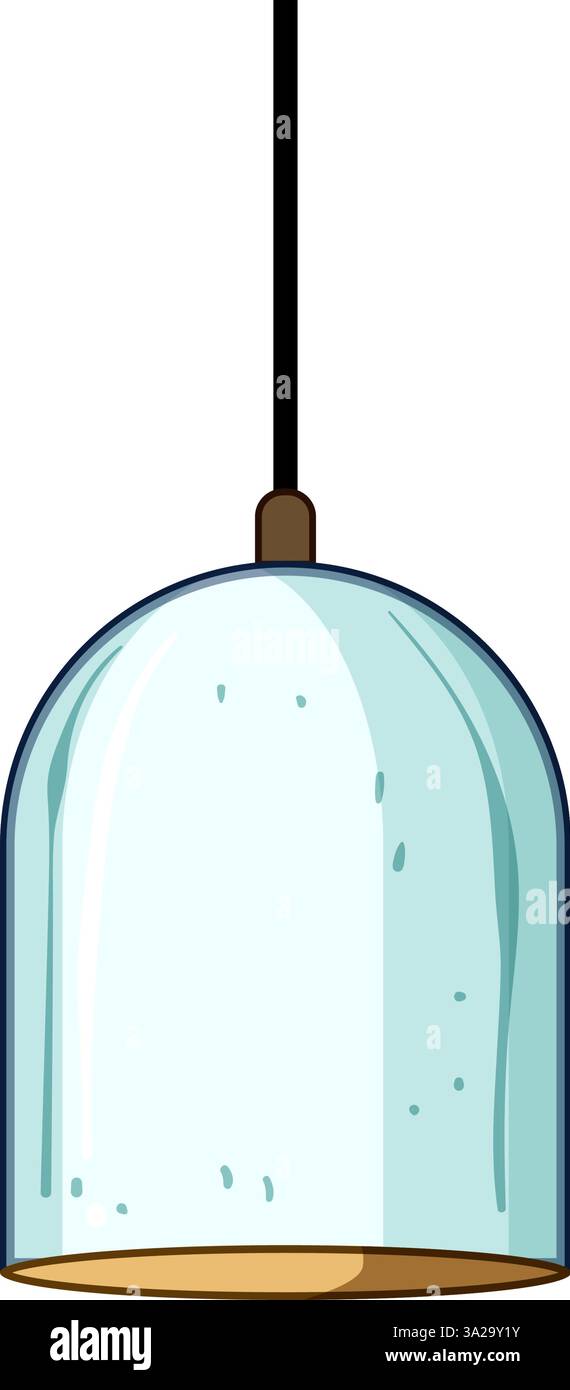 vintage pendant lights cartoon vector illustration Stock Vector Image ...