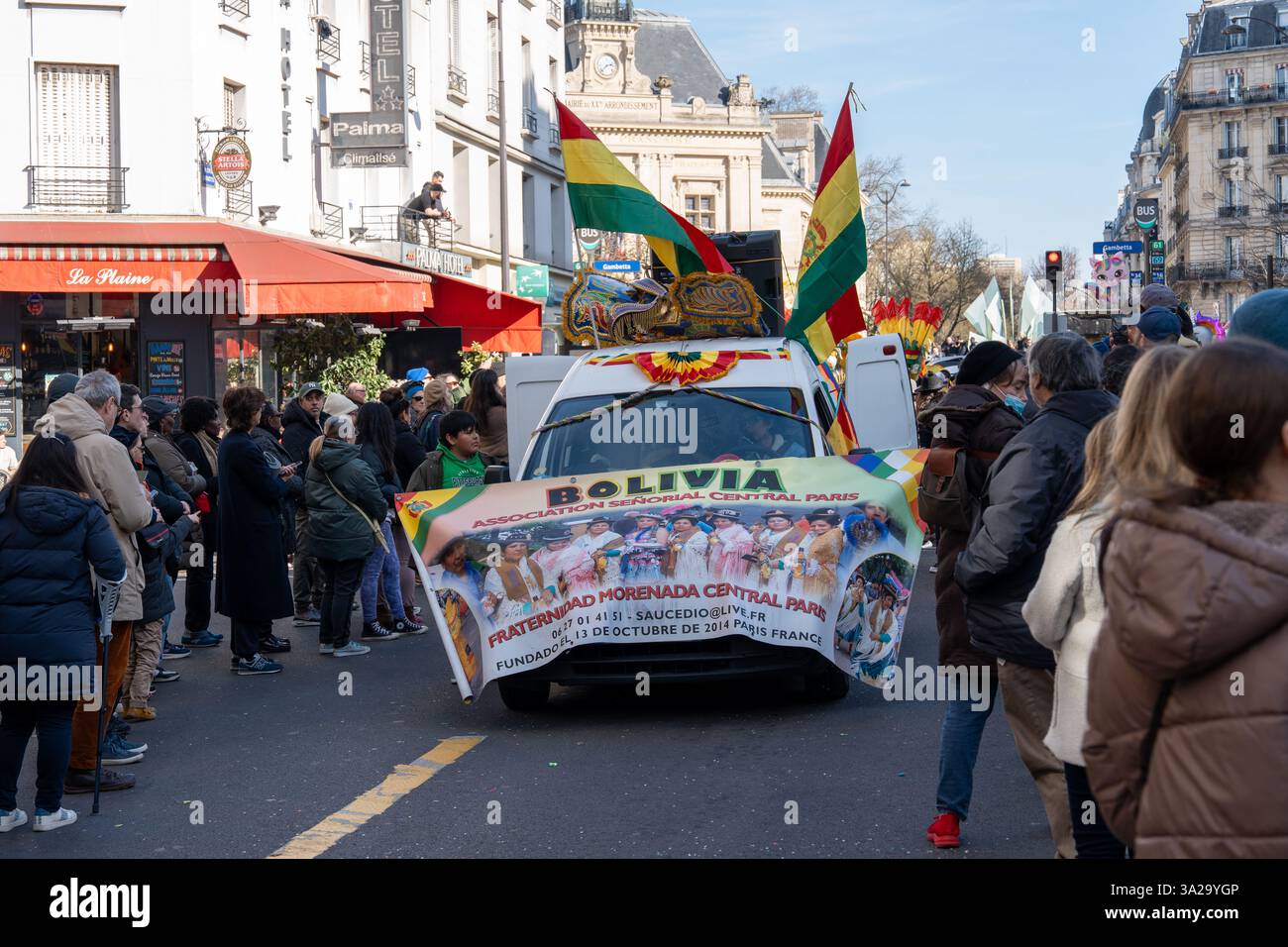Vibrant celebrations at Paris Carnival 2025 featuring colorful ...