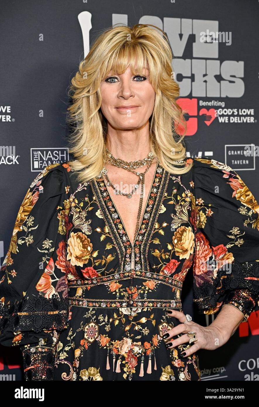 Sandra Lee attends the 9th annual Love Rocks NYC concert benefiting God ...