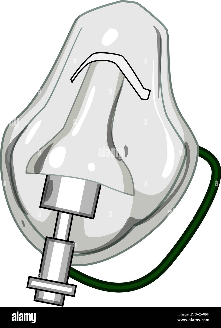 travel oxygen mask cartoon vector illustration Stock Vector Image & Art ...