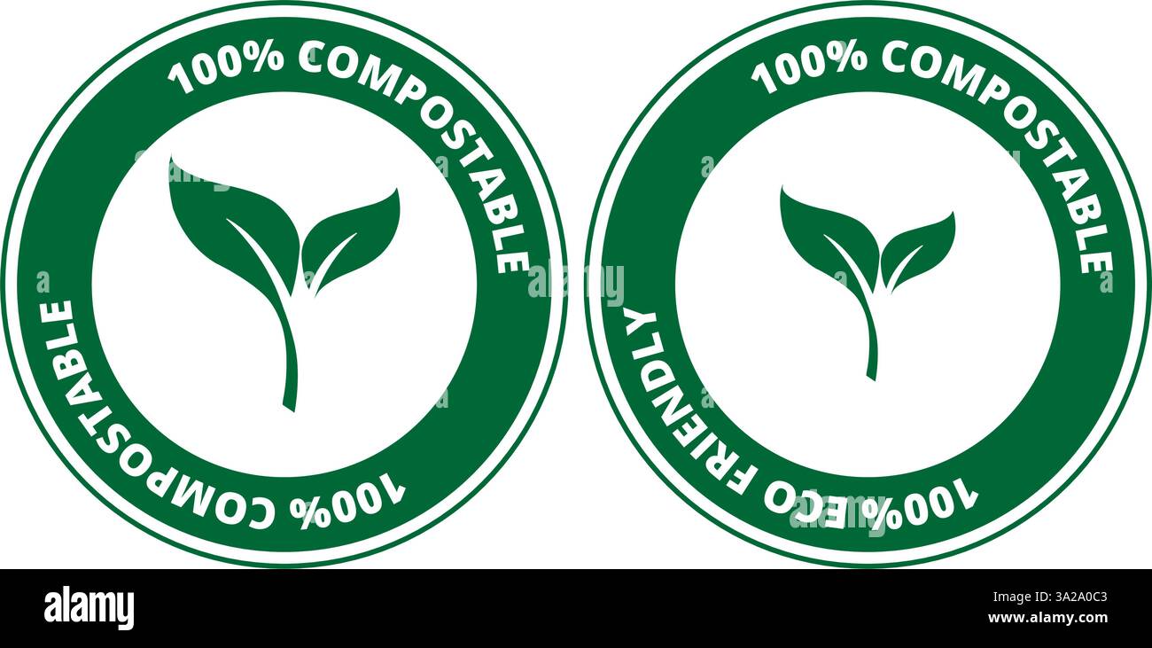 Compostable icon set hi-res stock photography and images - Alamy