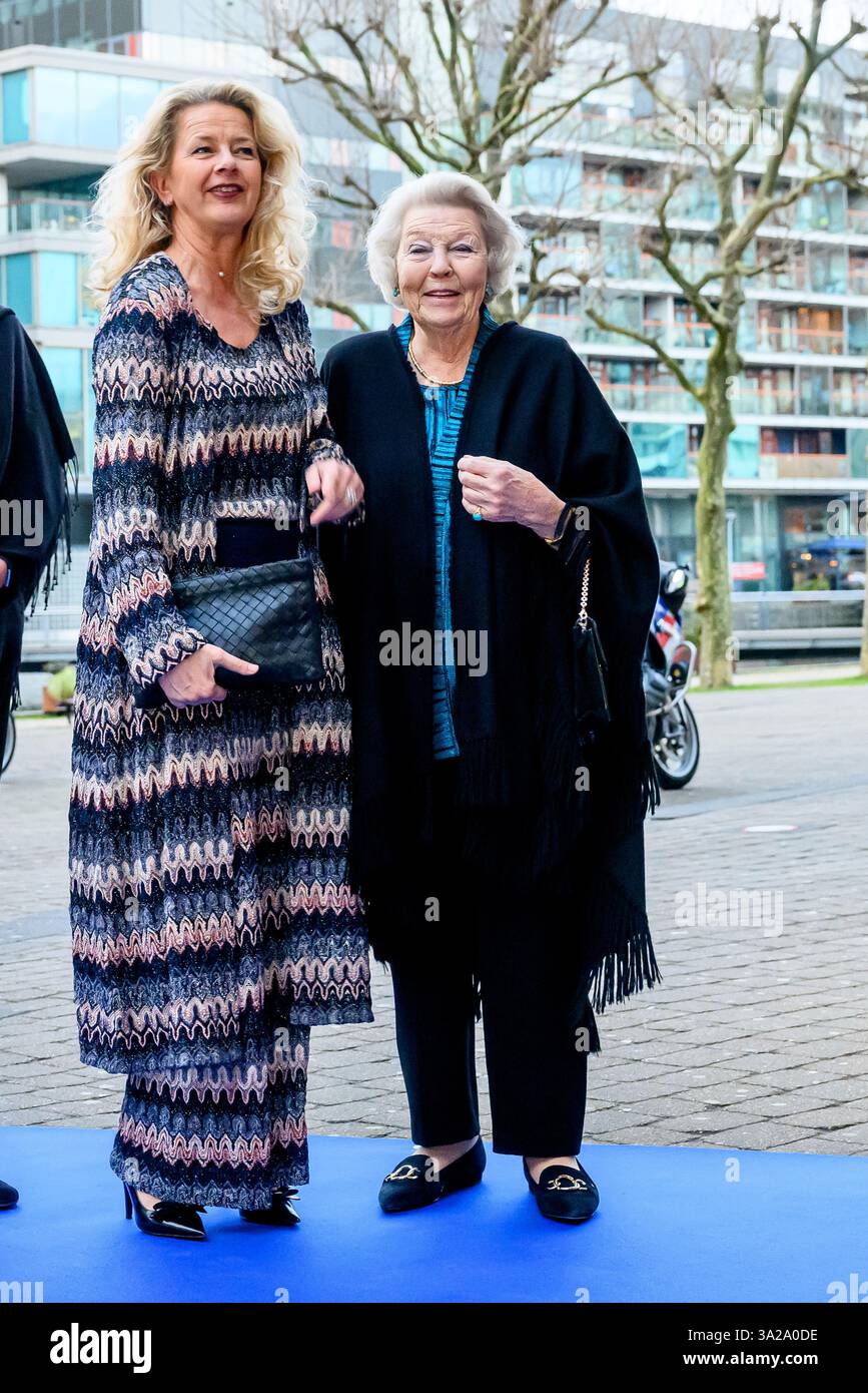 Princess Mabel and Princess Beatrix at the Prince Friso Engineering ...