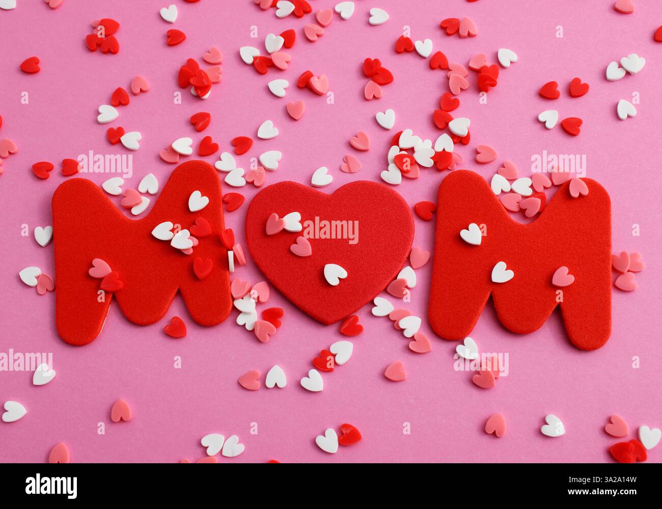 Mom word hi-res stock photography and images - Alamy