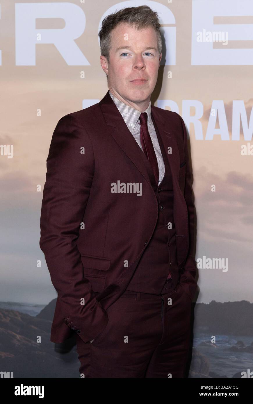 Stephen Wight attends the UKTV Premiere of Bergerac at the Curzon Hoxton, London, UK 19th Fe ...