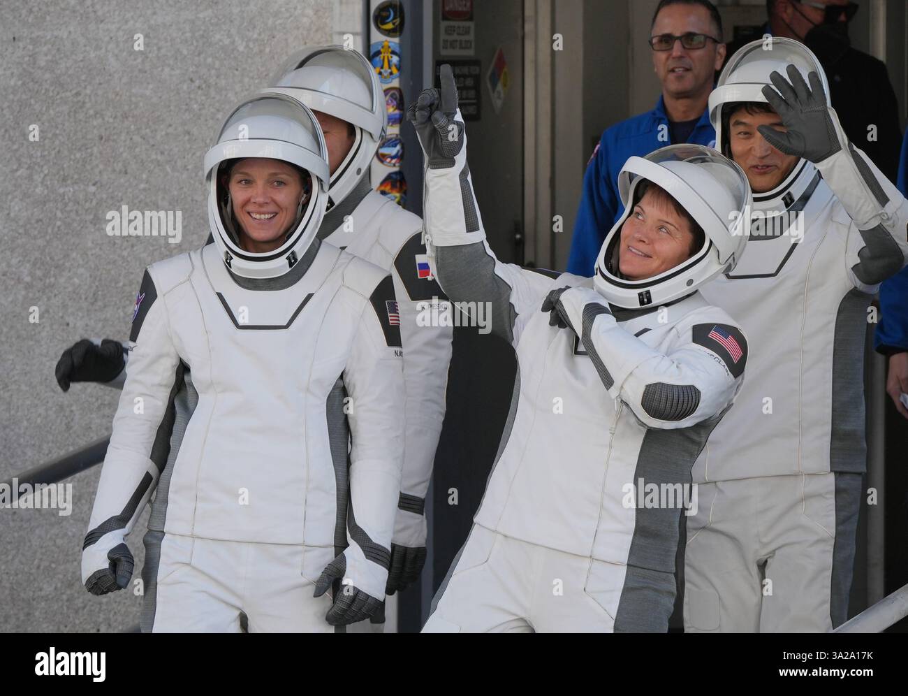 Members of the SpaceX NASA Crew-10 mission, NASA Astronaut Nichole ...