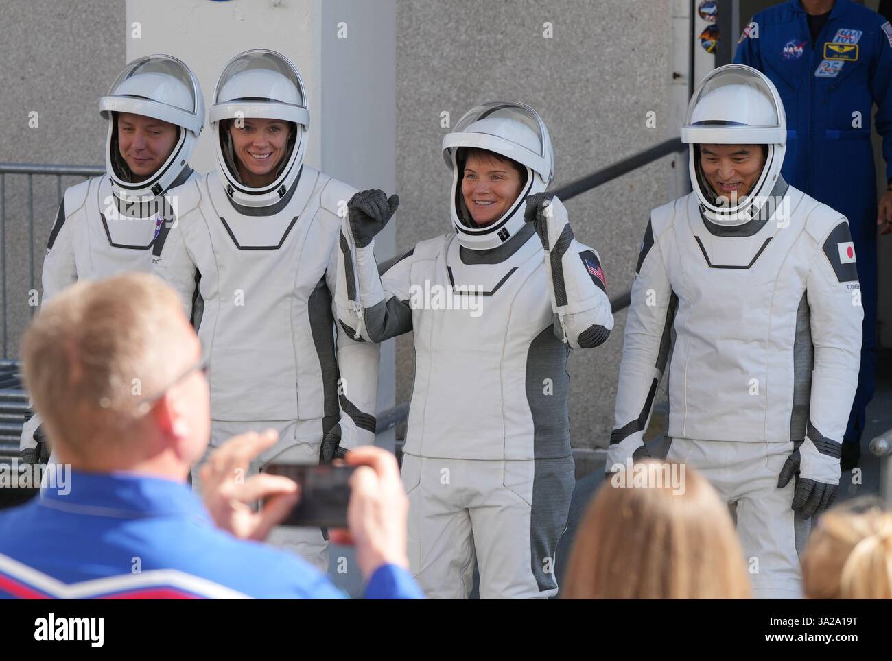 Members of the SpaceX NASA Crew-10 mission, Roscosmos Cosmonaut Kiril ...