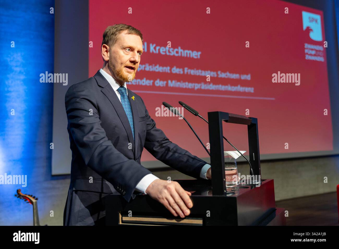 Michael Kretschmer Jahresempfang SPK 2025, am 12.03.2025 in Berlin ...