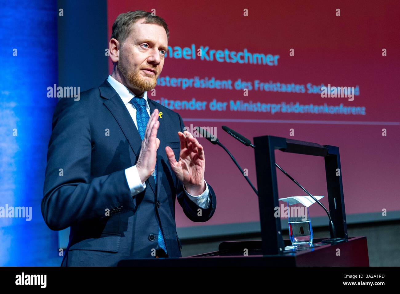 Michael Kretschmer Jahresempfang SPK 2025, am 12.03.2025 in Berlin ...