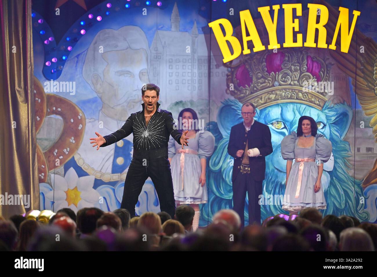 Darsteller Markus SOEDER,Friedrich MERZ, Dorothee BAER und Michaela ...