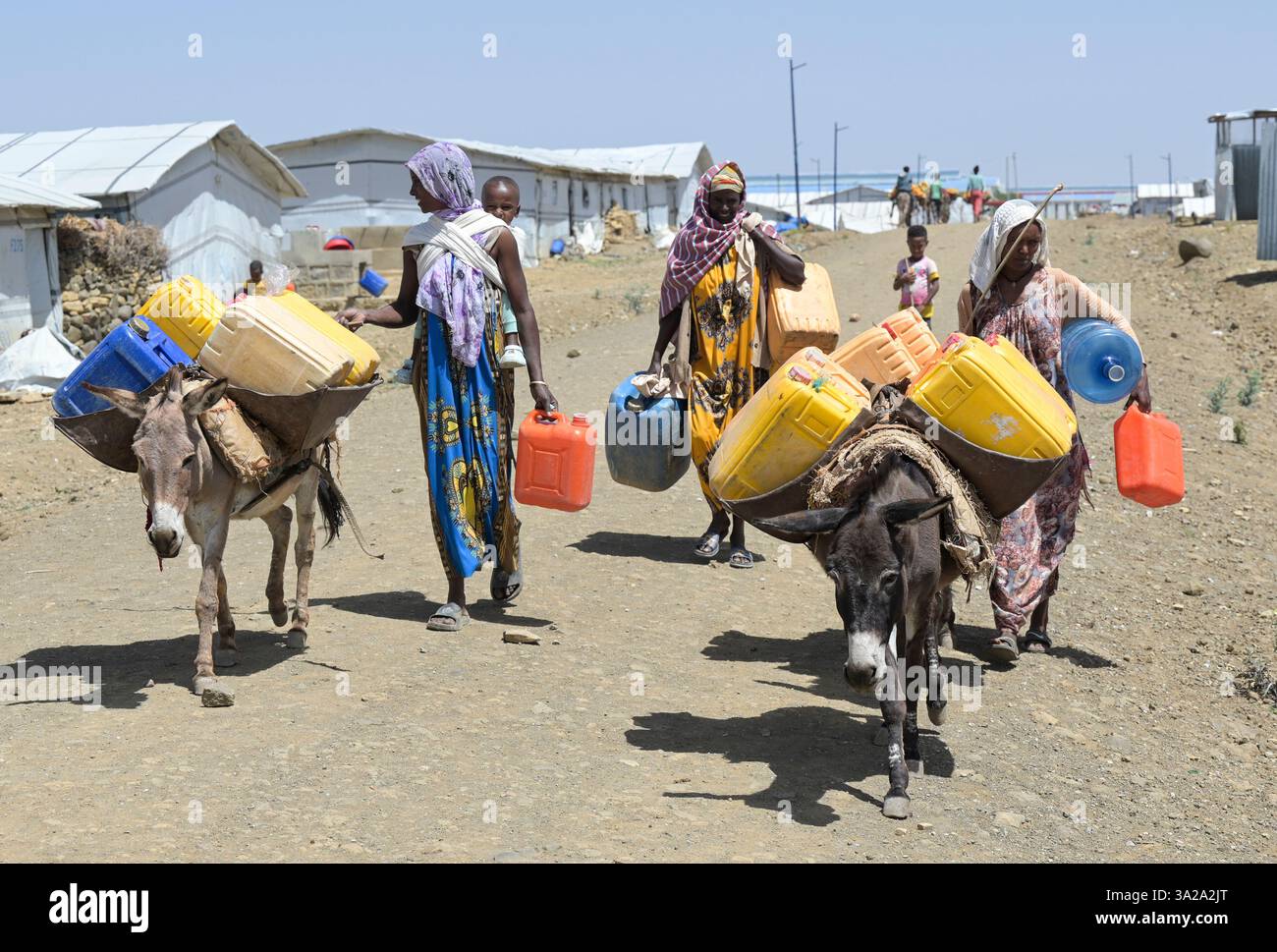 ETHIOPIA, Tigray, Mekelle, consequences of Tigray war 2020-2022, IDP ...