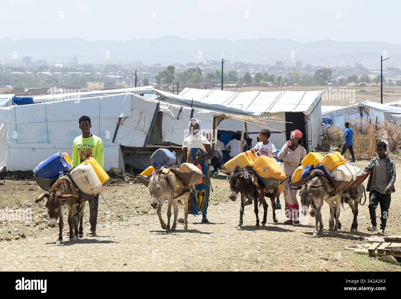 ETHIOPIA, Tigray, Mekelle, consequences of Tigray war 2020-2022, IDP ...