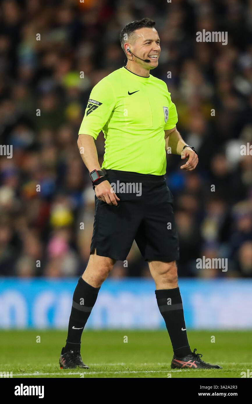 Leeds, UK. 12th Mar, 2025. Referee Dean Whitestone during the Leeds ...