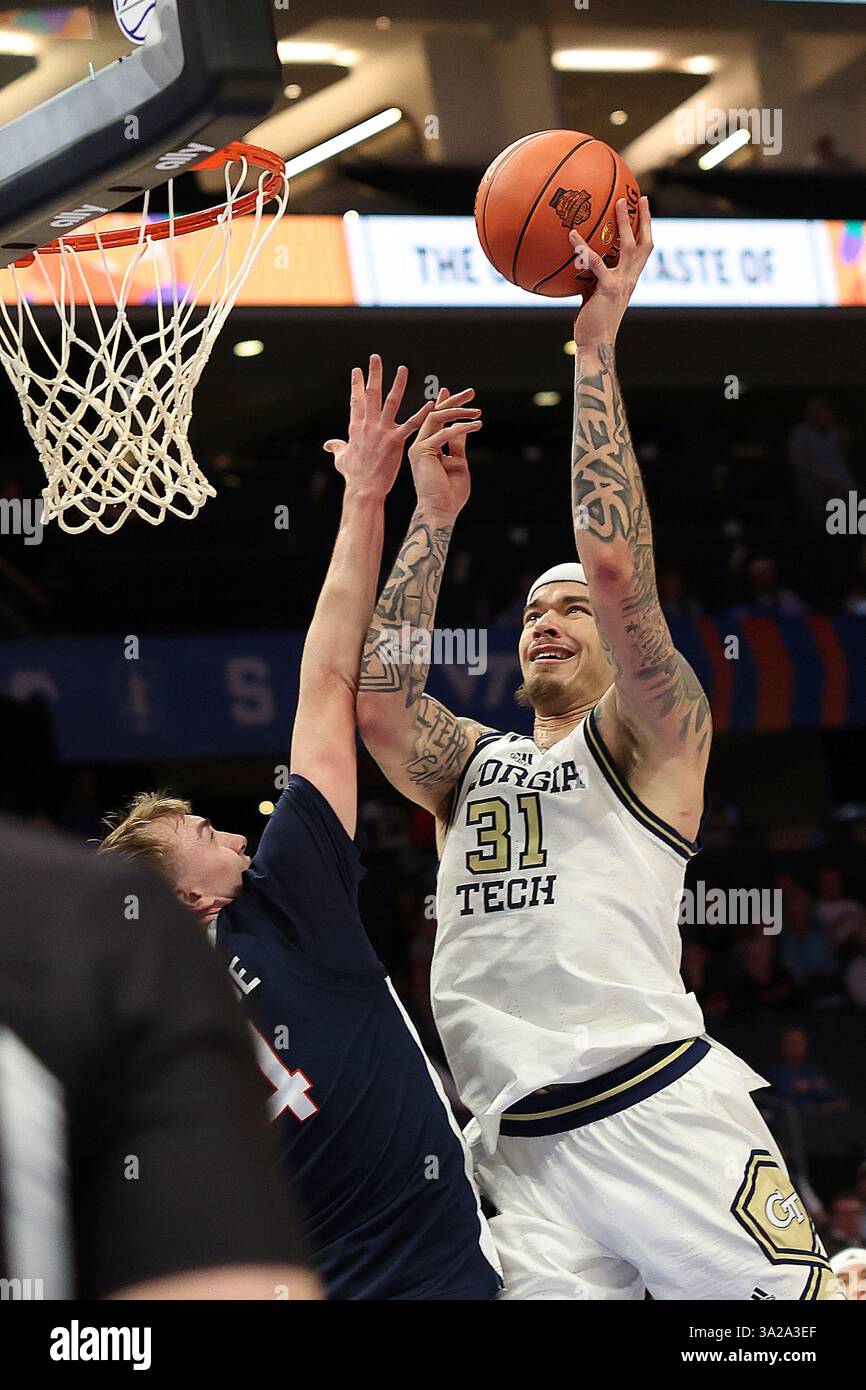CHARLOTTE, NC - MARCH 12: Georgia Tech Yellow Jackets forward Duncan ...