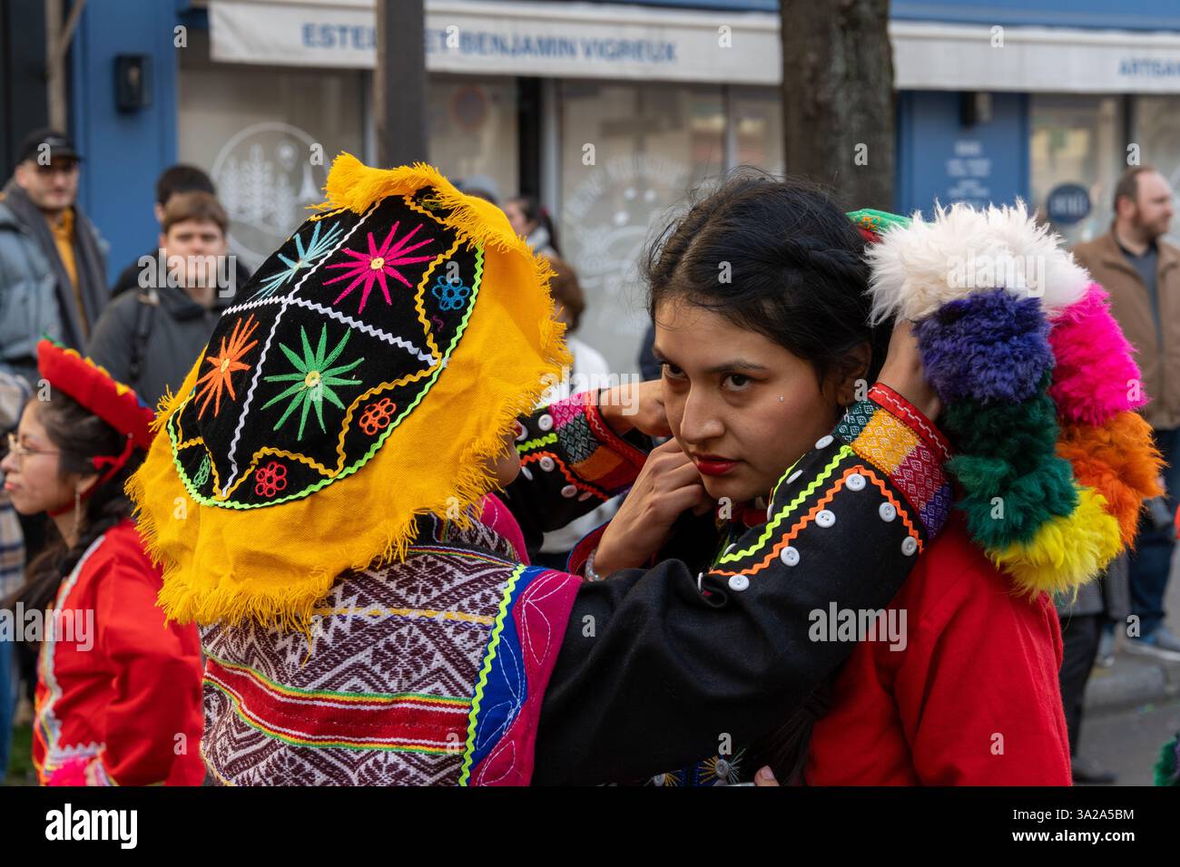 Vibrant costumes and cultural expressions at Paris Carnival 2025 ...