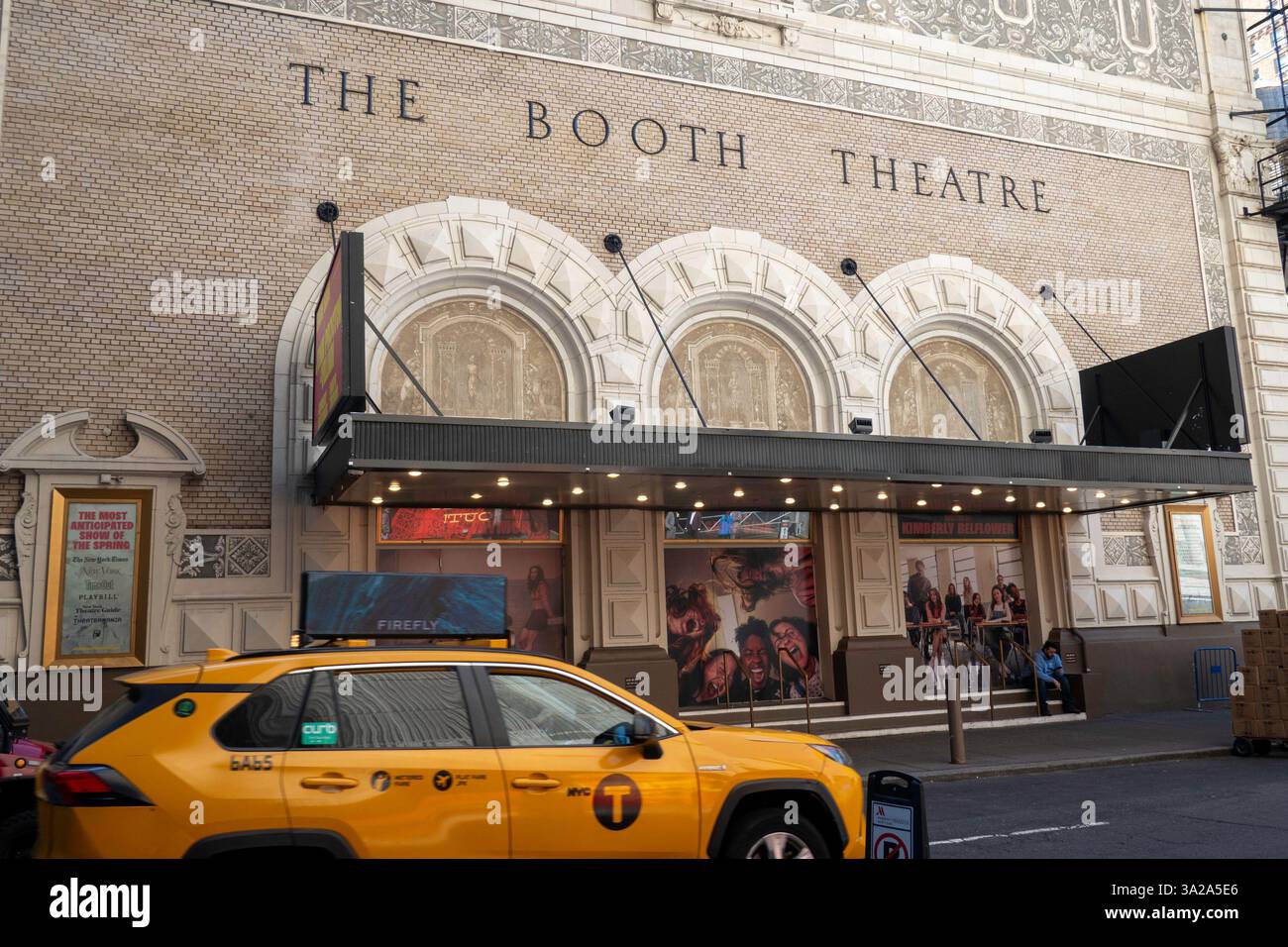"John Proctor is the Villain" Marquee at The Booth Theatre in Times ...