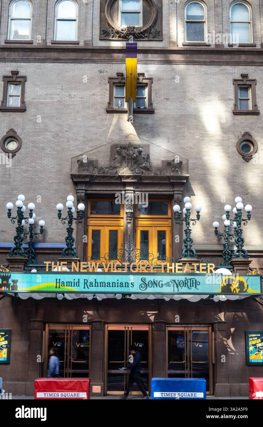 The New Victory Theater is located in Times Square, 209 W. 42nd St ...