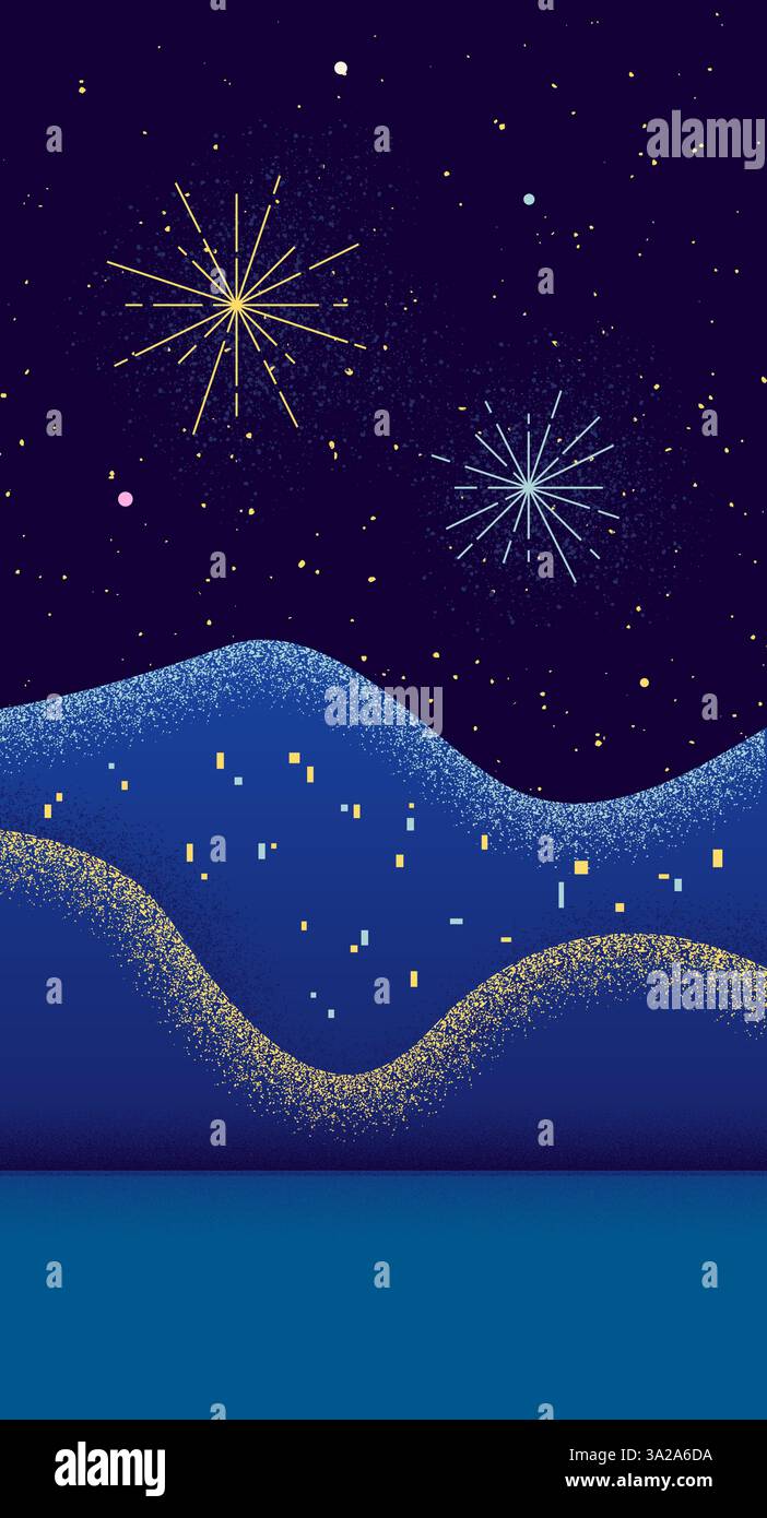 Abstract landscape background grunge Stock Vector Images - Alamy