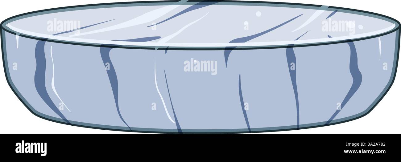 modern marble coaster cartoon vector illustration Stock Vector Image ...