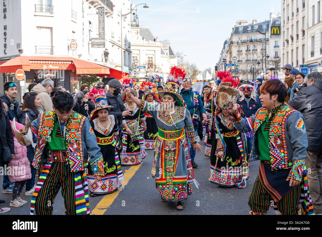 Celebrating vibrant traditions at Paris Carnival 2025 with colorful ...
