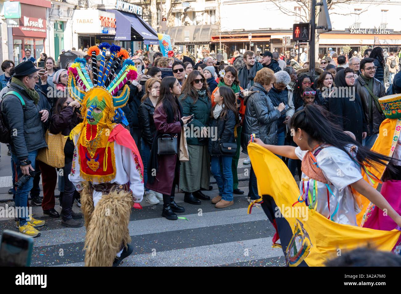 Colorful revelry and vibrant costumes fill the streets during the ...