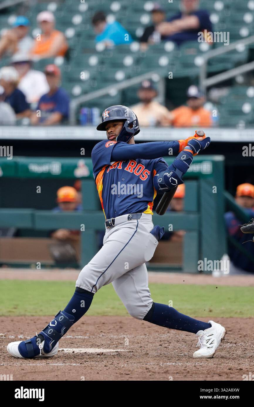 JUPITER, FL - MARCH 03: Houston Astros shortstop Brice Matthews (86 ...