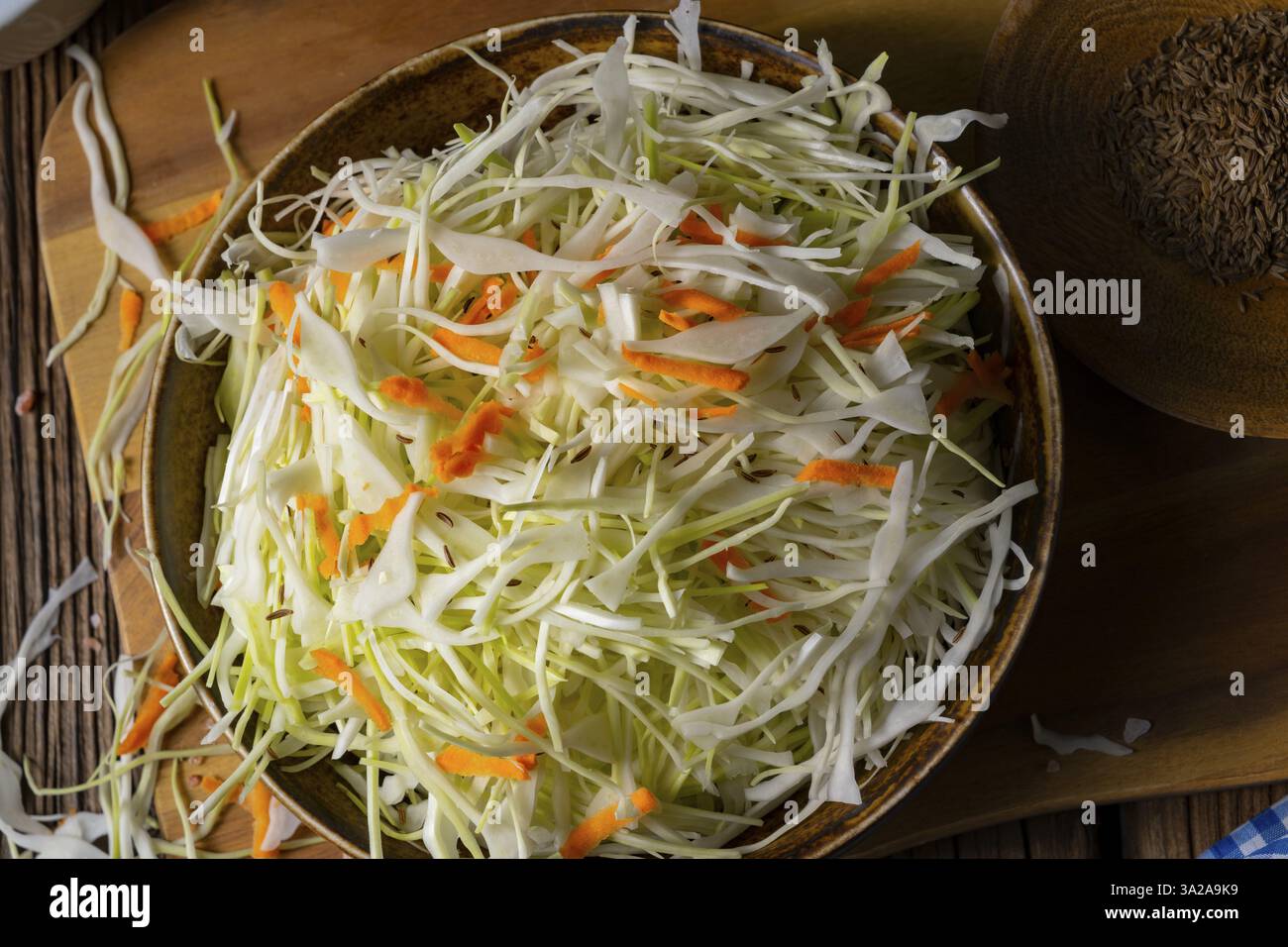 Delicious Polish-style sauerkraut Stock Photo - Alamy