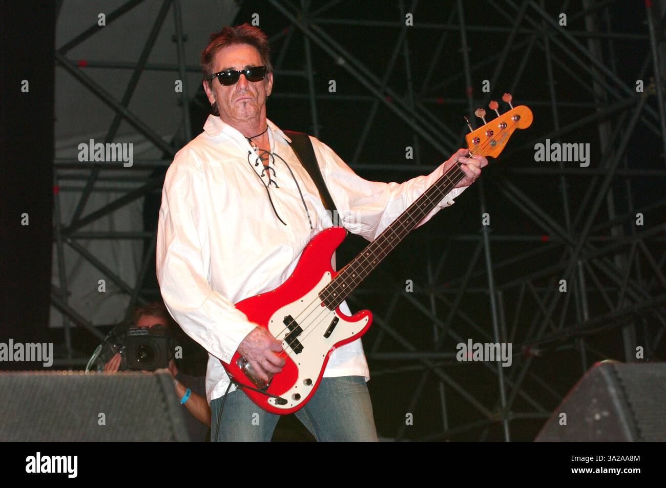 Bologna Italy 05/09/2004 : Michael Davis, bassist of the American Rock ...