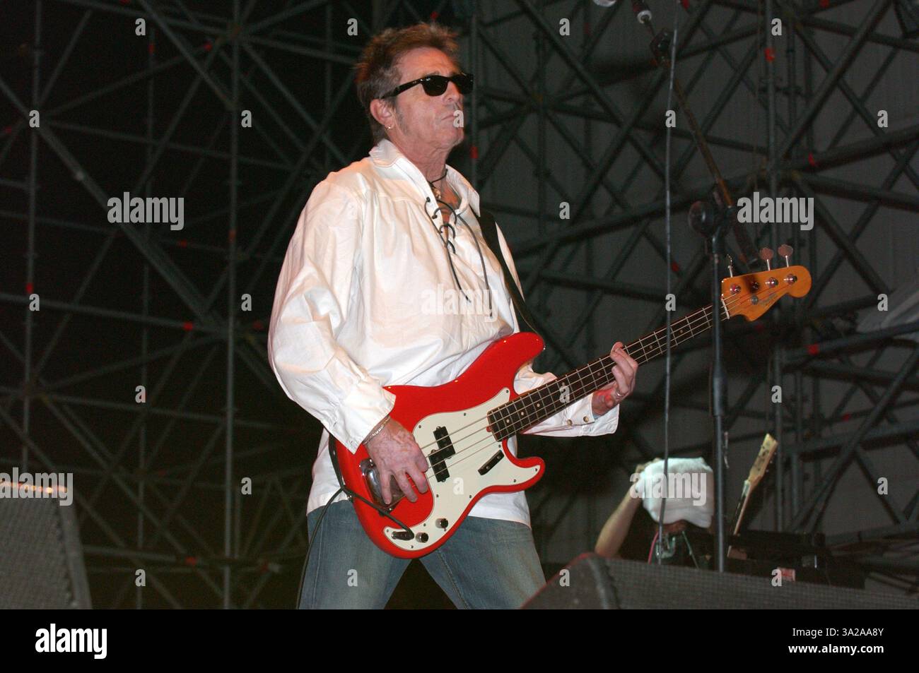 Bologna Italy 05/09/2004 : Michael Davis, bassist of the American Rock ...