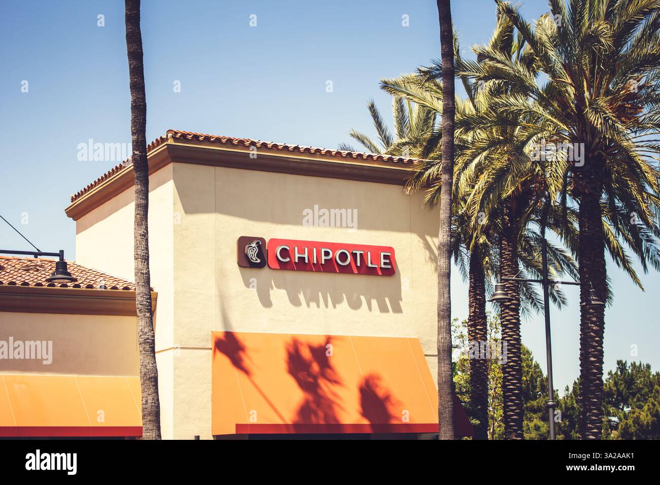 Los Angeles, California, United States- 04-22-2019: A store front sign ...