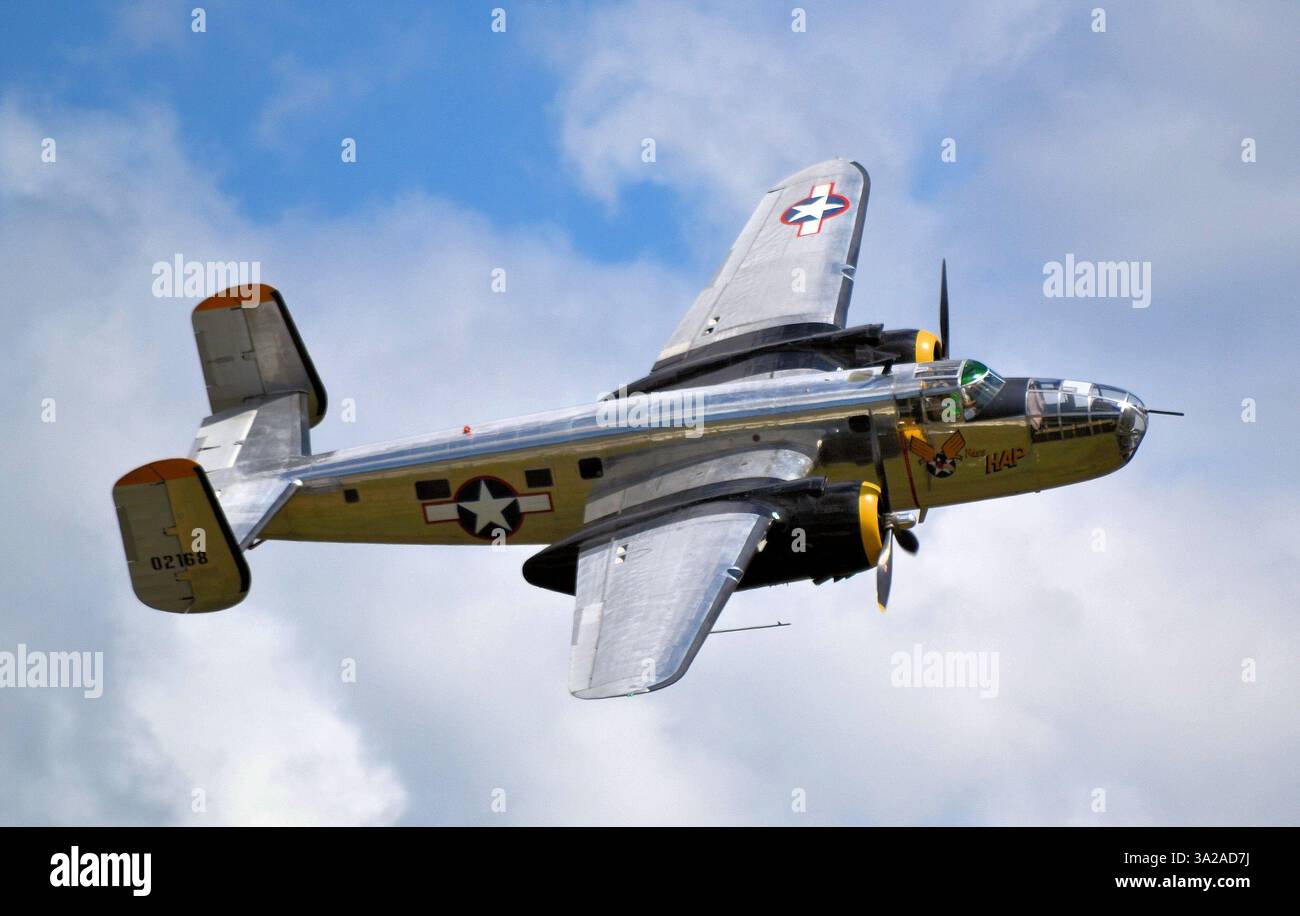 Oldest flying WW2 B-25 Mitchell aircraft in the world. No 4 off the production line. Personal ...